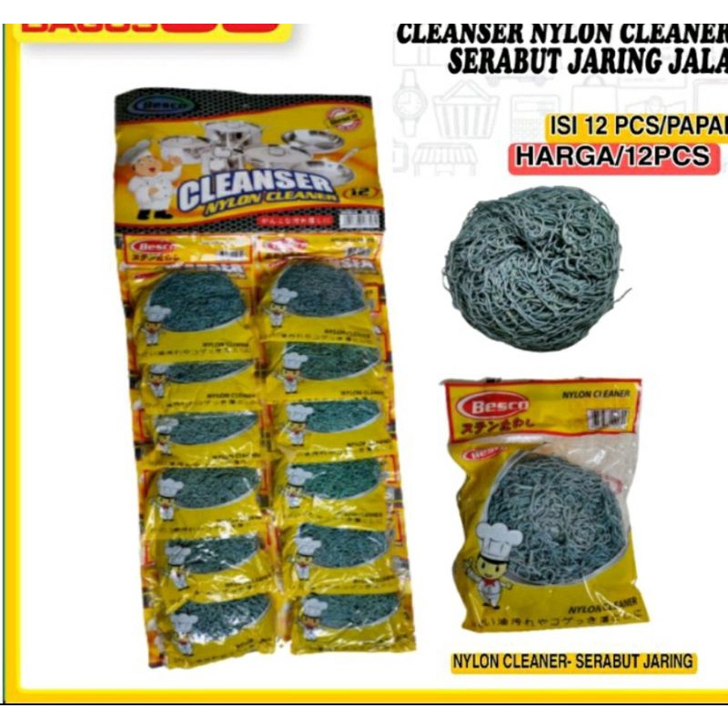 Jual Sabut Cuci Piring Super Nylon Bahan Jaring / Jala | Shopee Indonesia