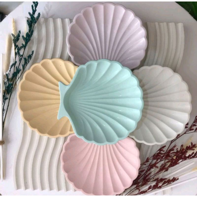 Jual Coaster Aesthetic Sea Shell Bentuk Kerang / Tatakan Aksesoris ...