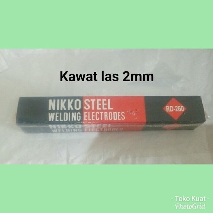 Jual Kawat Nikko Steel Welding Electrodes Kawat Las Rd 260 2Mm | Shopee ...