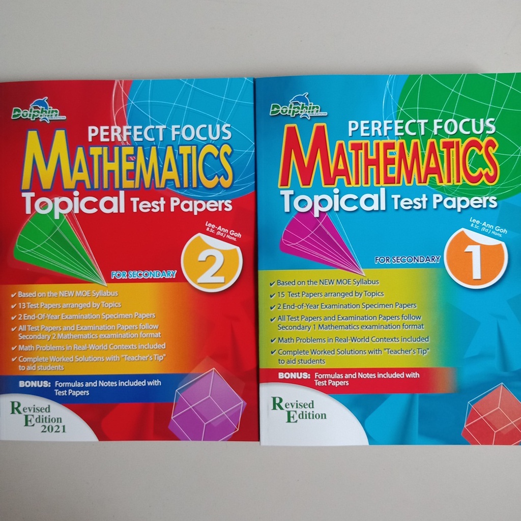 Jual PERFECT FOCUS MATHEMATICS TOPICAL TEST PAPERS SECONDARY | Shopee ...