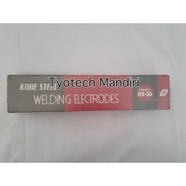 Jual Kawat Kawat Las Kobe Steel Rb-26 Welding Electrode 2.6Mm / 5Kg | Shopee Indonesia
