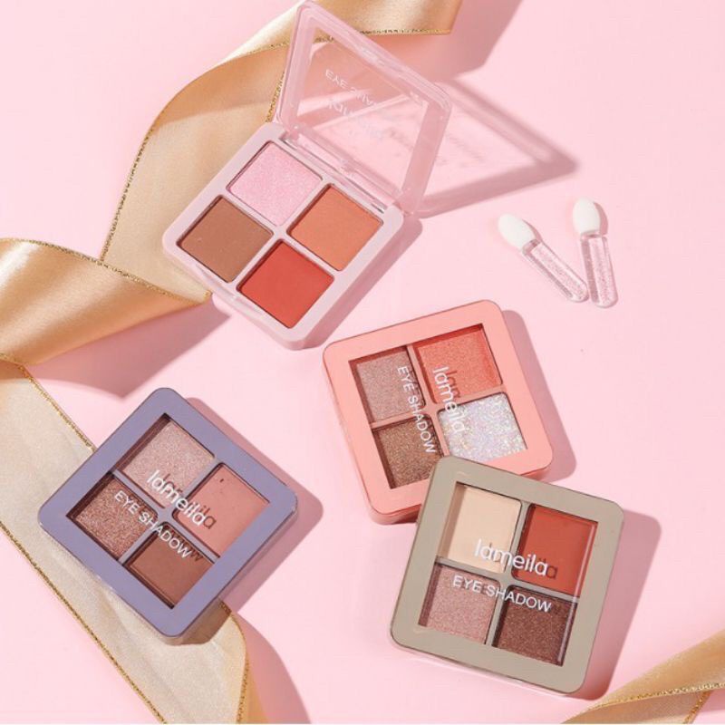 Jual ️ FEBBRY ️ LAMIELA EYESHADOW GLITER TAHAN AIR TAHAN LAMA 4 ...