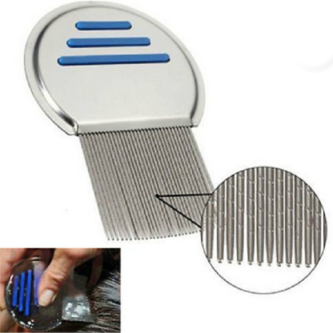 Jual Sisir Serit Kutu Metal Nit Lice Comb Stainless Steel Stenlis Anti ...