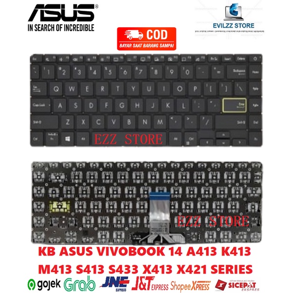Jual KEYBOARD ASUS A413 A413EP A413J E410 K413 K413E K413EA K413EQ K413F K413J K413JQ K413JP ...