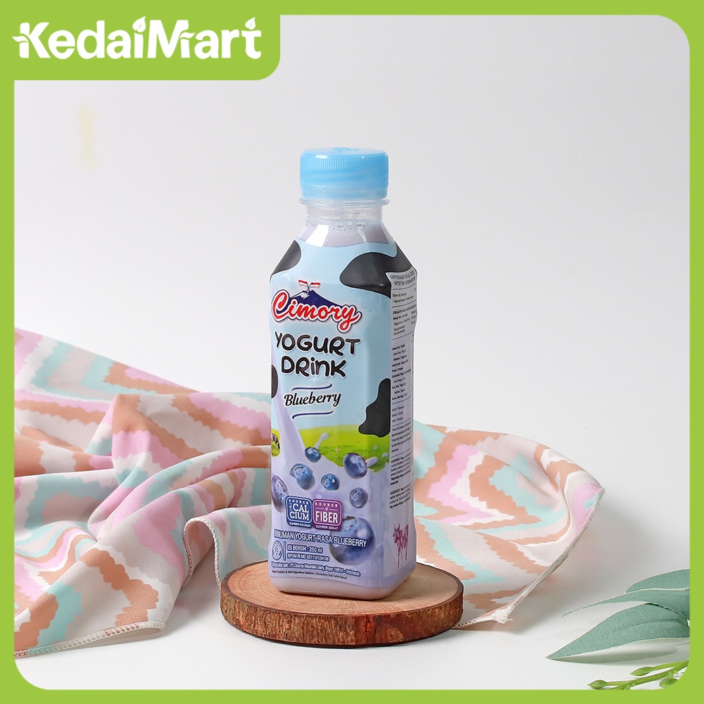 Jual Cimory Yoghurt Drink Blueberry 250 ml | Shopee Indonesia