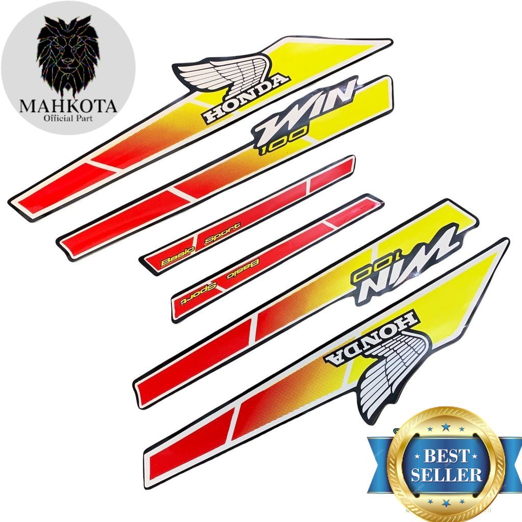 Jual Striping Stiker Polet Sepeda Motor List Custom Variasi Honda Win ...