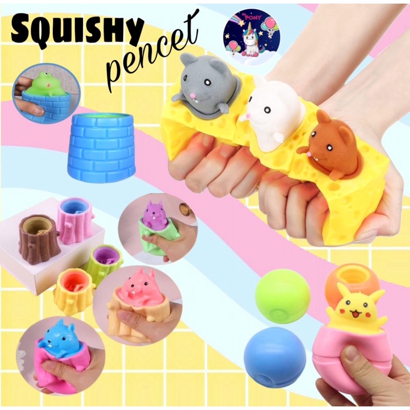 Jual Mainan Pop it Squishy Karet Silikon/ Mainan pencet / Squeeze ...