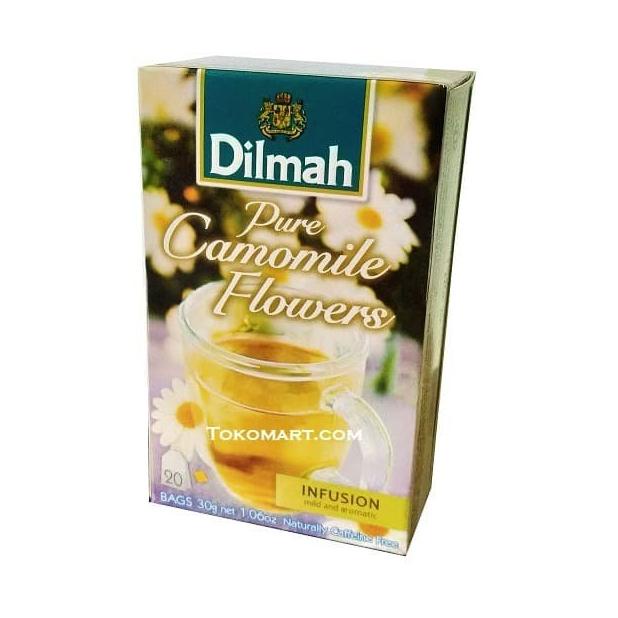 Jual TEH DILMAH PURE CAMOMILE FLOWERS - DILMAH CHAMOMILE TEA No ...