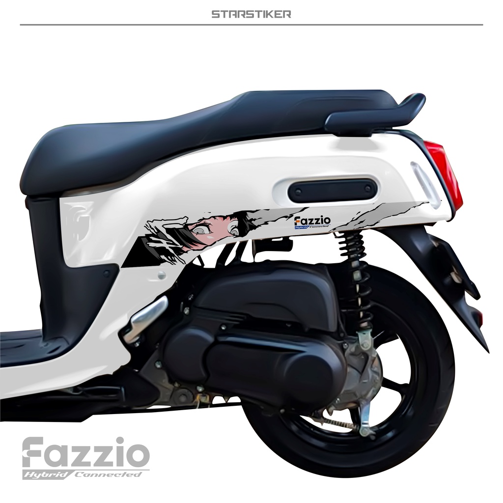 Jual STRIPING FAZZIO\STICKER FAZZIO\ANIME\STICKER ANIME\STICKER CUTTING ...