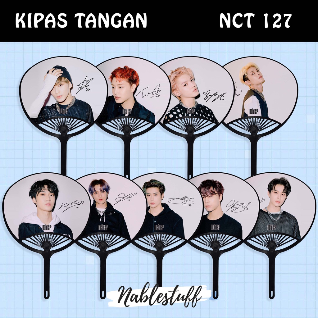 Jual Kipas Tangan NCT 127 Non Stop Ver // Kipas Kerang // Merchandise ...