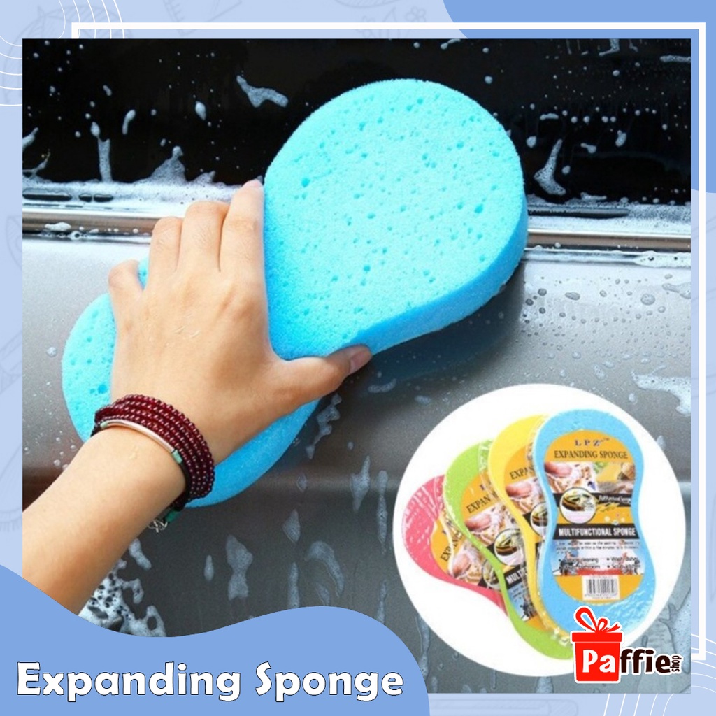 Jual Expanding Sponge Cuci Mobil Spons Motor wash kebersihan busa poles ...