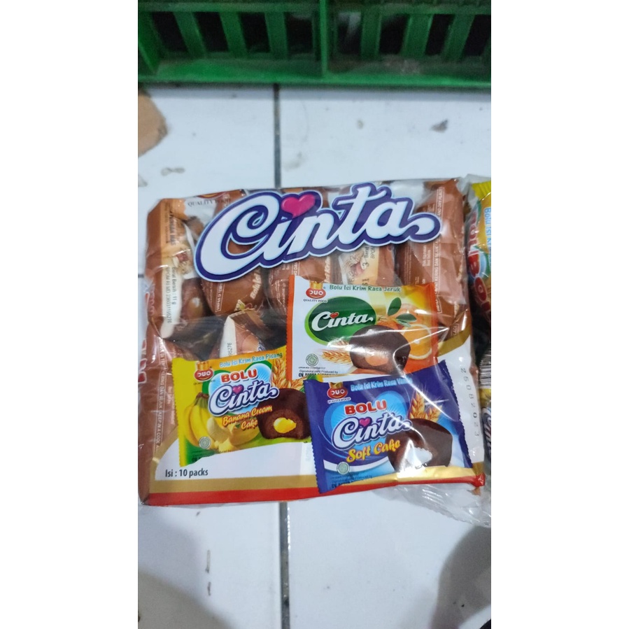 Jual Soft cake bolu cinta duo ( 1 pak isi 10 ) Bolu murah dan enak ...