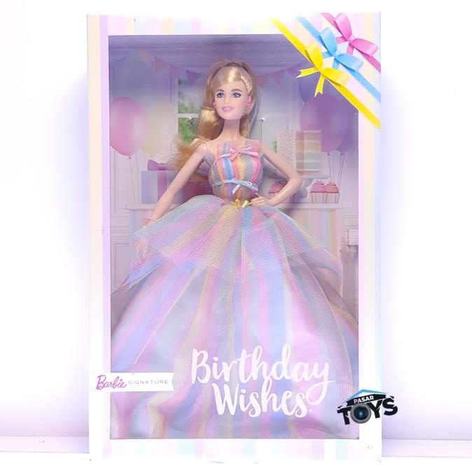 Jual Barbie Signature Birthday Wishes Doll 2020 Original Mattel serbu ...