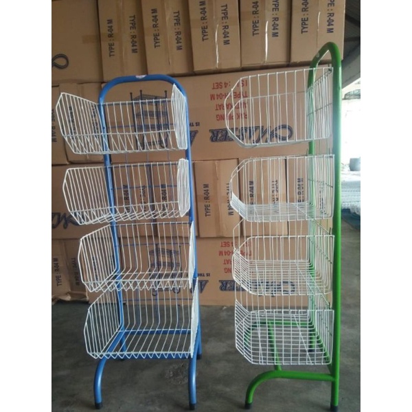 Jual Rak Chiki Rak Snack Rak Serbaguna 4 susun | Shopee Indonesia