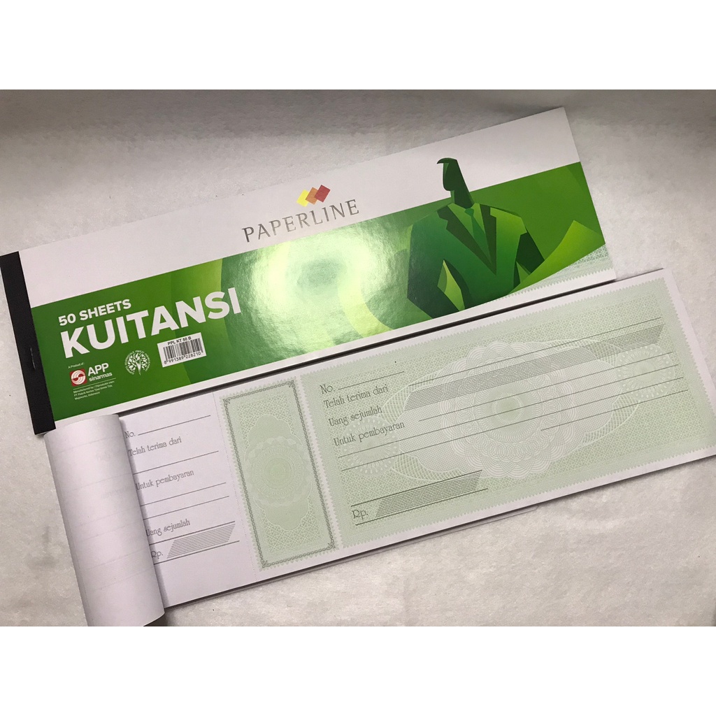 Jual KWITANSI PAPERLINE 40'S BESAR | Shopee Indonesia
