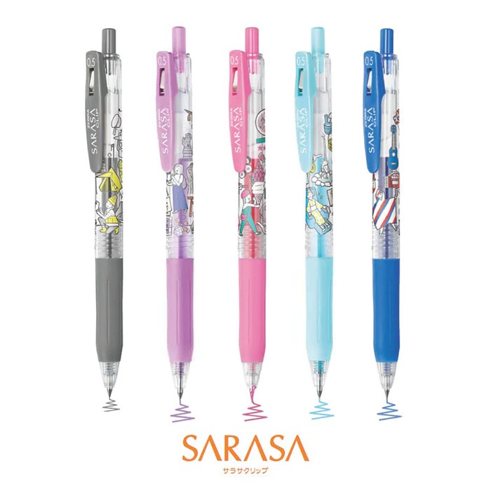 Jual Zebra Sarasa Petit Trip Milk Colors Gel Ink Pen 0.5mm Limited ...