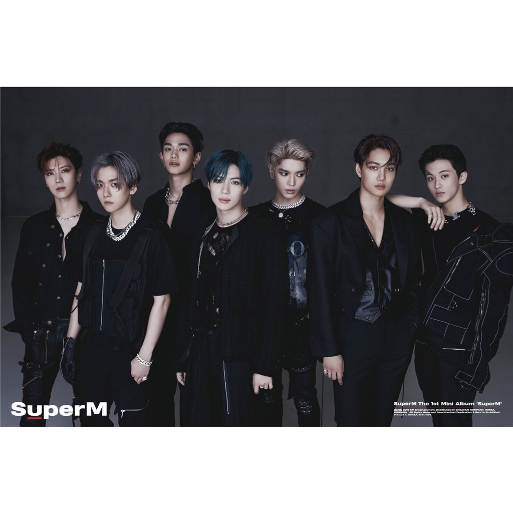 Jual SUPERM Rolled Poster Album Superone ( Official ) | Shopee Indonesia