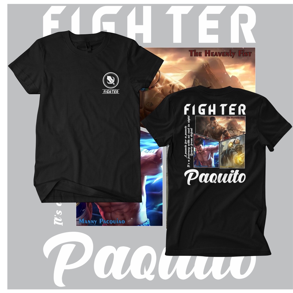Jual Razzan T-shirt Kaos Mobile Legends Hero Paquito Fighter | Shopee ...
