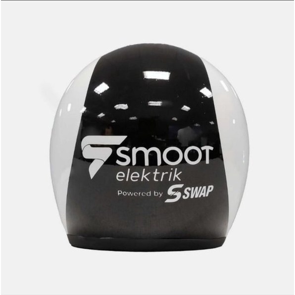 Jual Helm Smoot Motor Listrik Powered By Swap | Shopee Indonesia