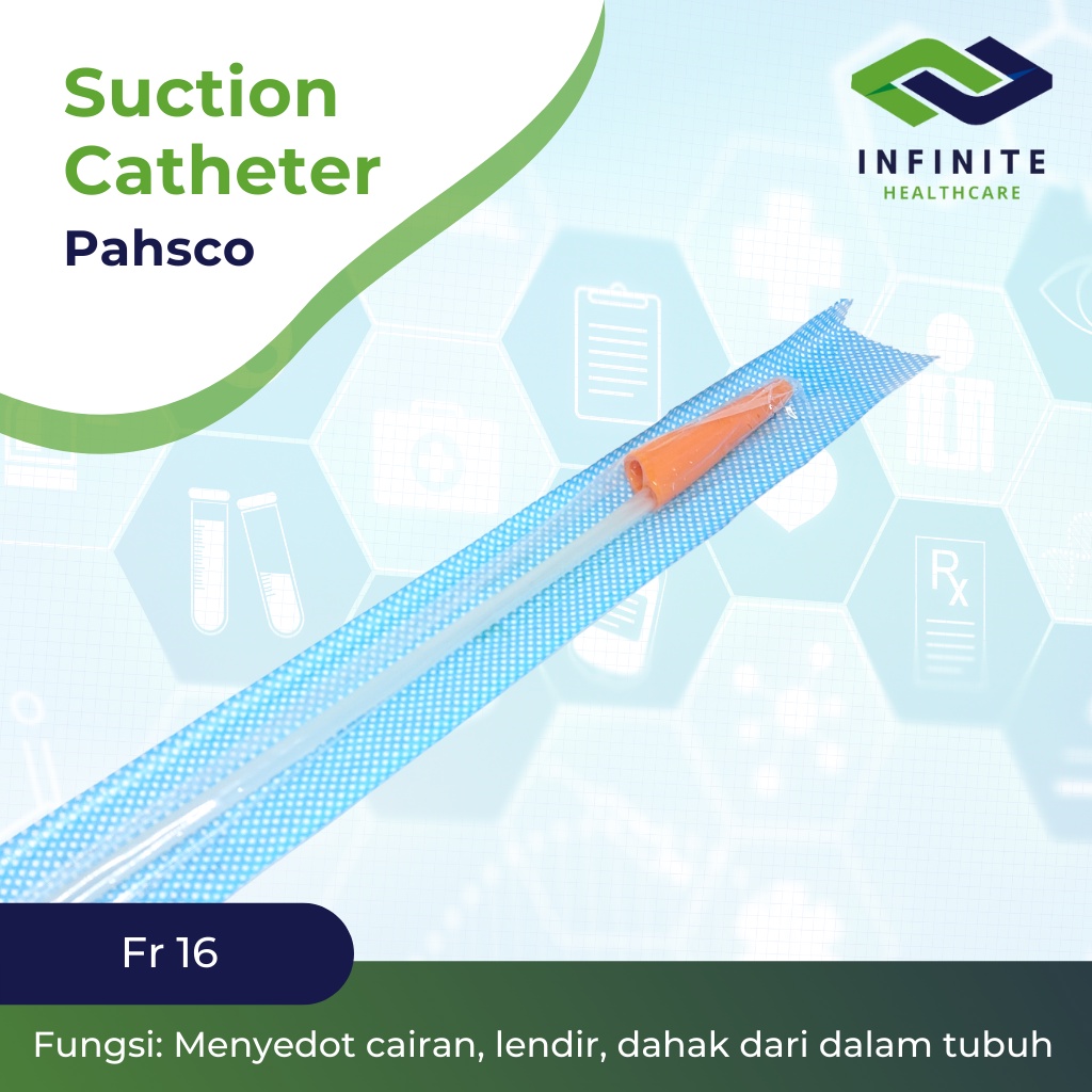 Jual Suction Catheter Pahsco With Thumb Control Selang Kateter Penyedot ...