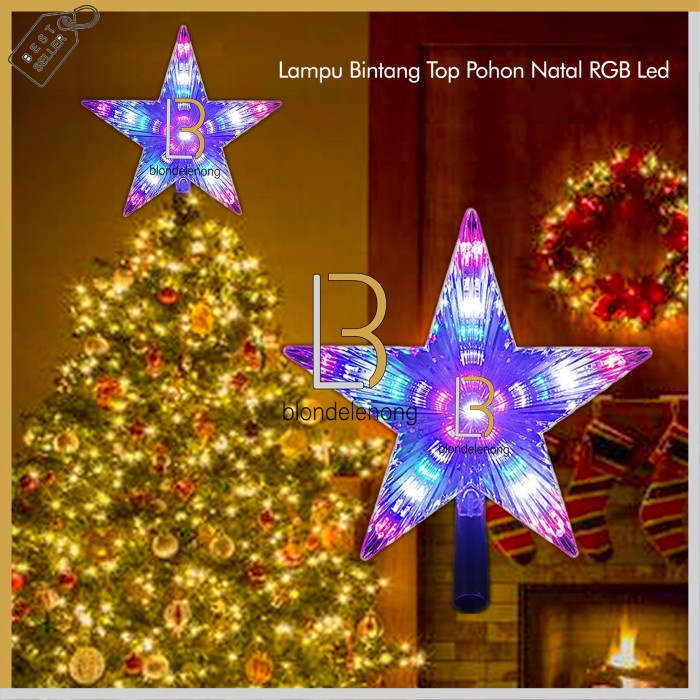 Jual Dekorasi Natal Bintang Lampu Led Rgb | Shopee Indonesia