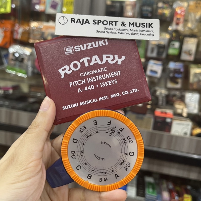 Jual PITCH INSTRUMENT CHROMATIC ROTARY 13 KEYS A440 - SUZUKI - ORIGINAL ...