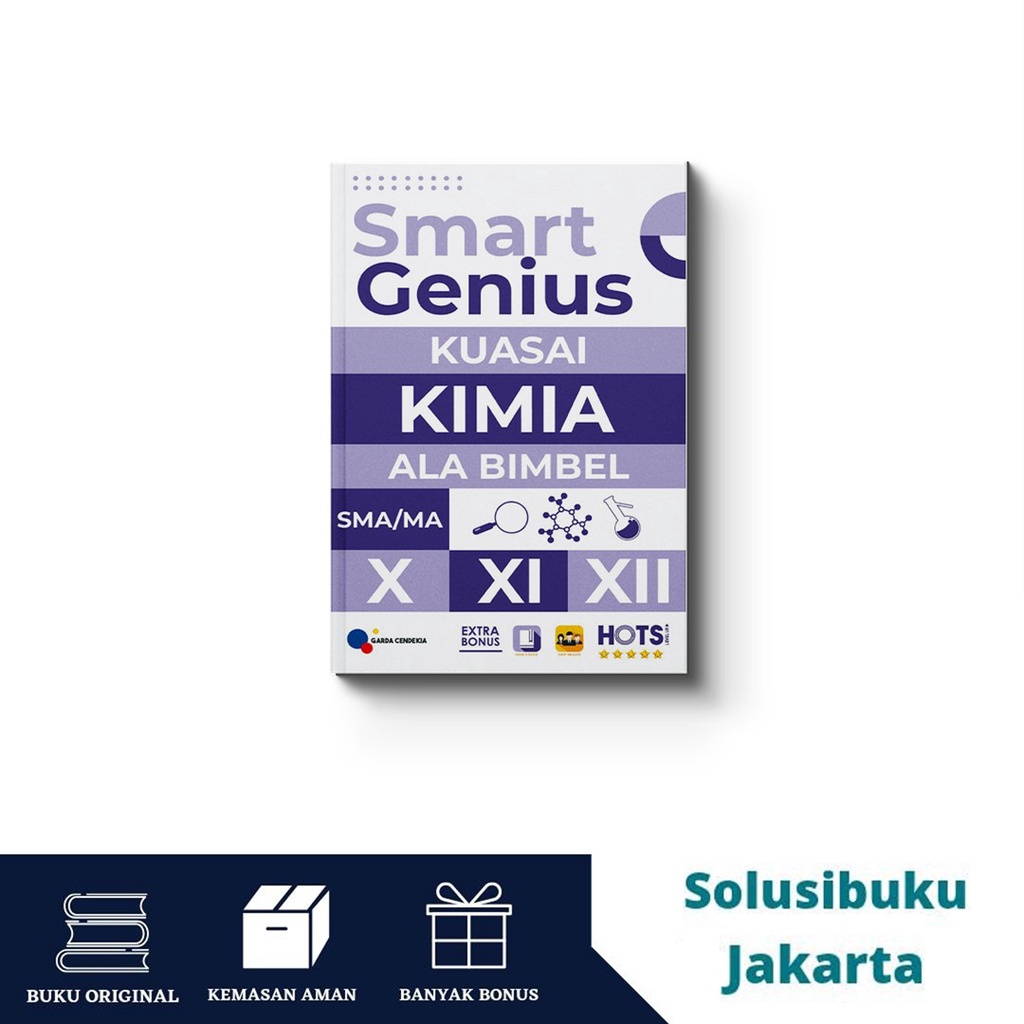 Jual [Solusibuku Jakarta] Buku Smart Genius Kuasai Kimia Ala Bimbel Sma ...