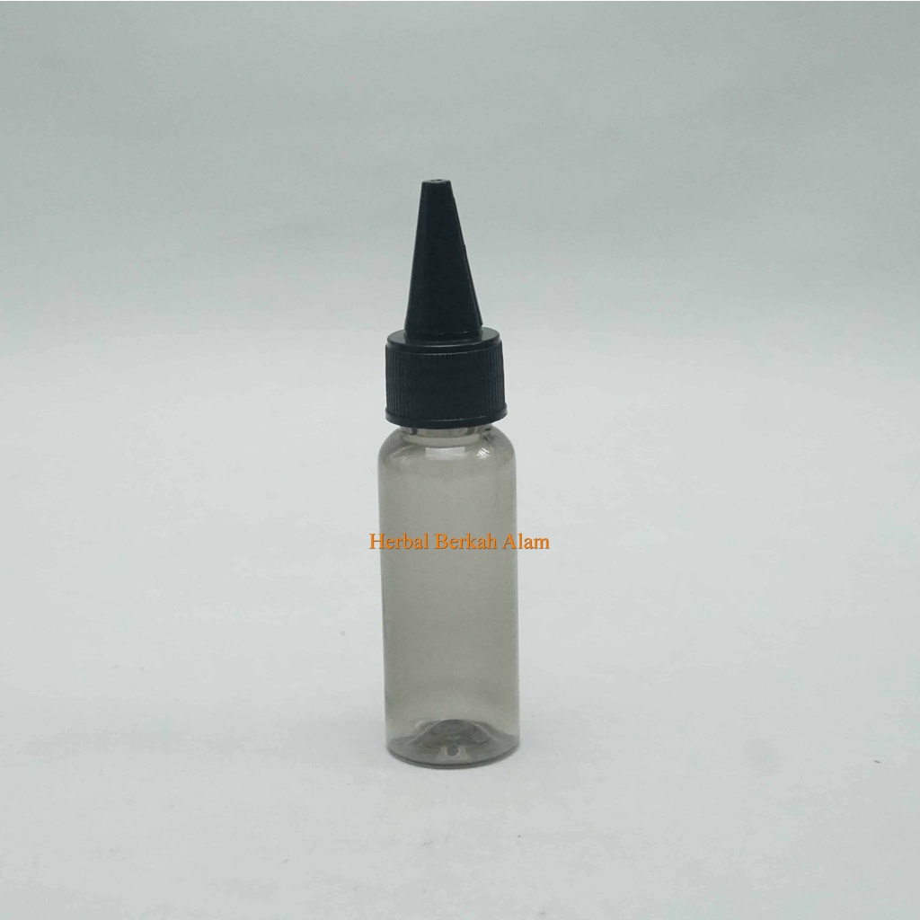 Jual Botol BR 20 ml Hitam Transparan Tutup Kerucut N 18 / Botol Pet BR ...
