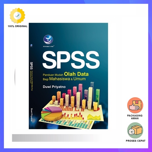 Jual SPSS Panduan Mudah Olah Data Bagi Mahasiswa Dan Umum - Duwi Priyatno | Shopee Indonesia