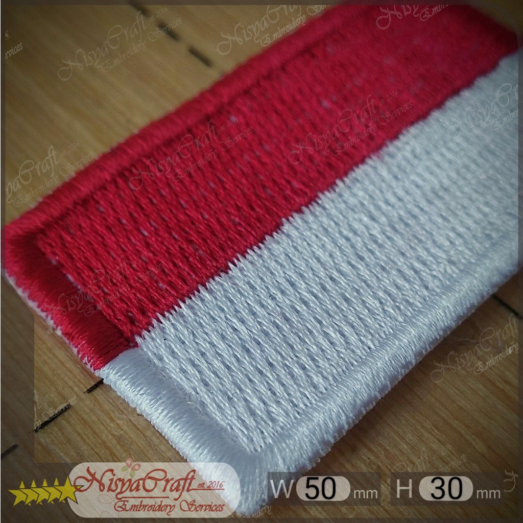 Jual NCEP0110-0481- IDN Bendera Indonesia | Shoulder Sleeve Insignia ...