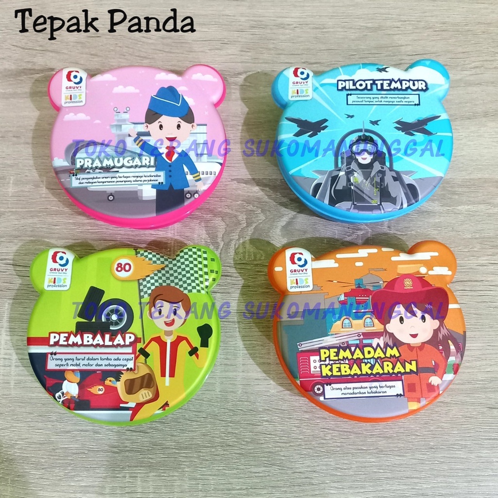 Jual Tepak makan anak /tepak makan panda/tempat makan anak/ souvenir ...