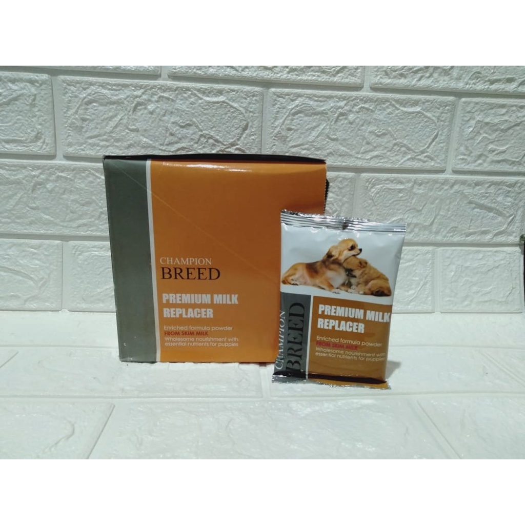 Jual Susu Anjing Champion Breed Premium Milk Replacer Puppies 30gr ...