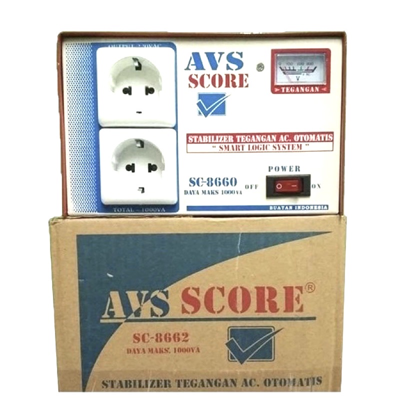 Jual Penstabil Penghemat Listrik Tegangan Listrik Stabilizer Avs Score ...