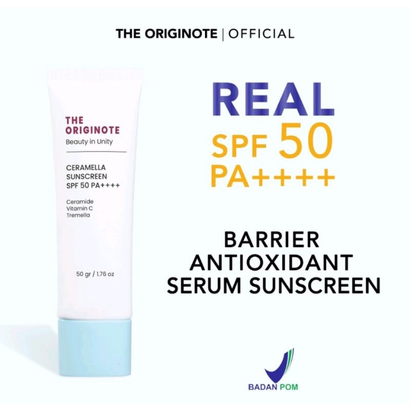 Jual The Originote Ceramella Sunscreen SPF 50 PA++++ | Shopee Indonesia