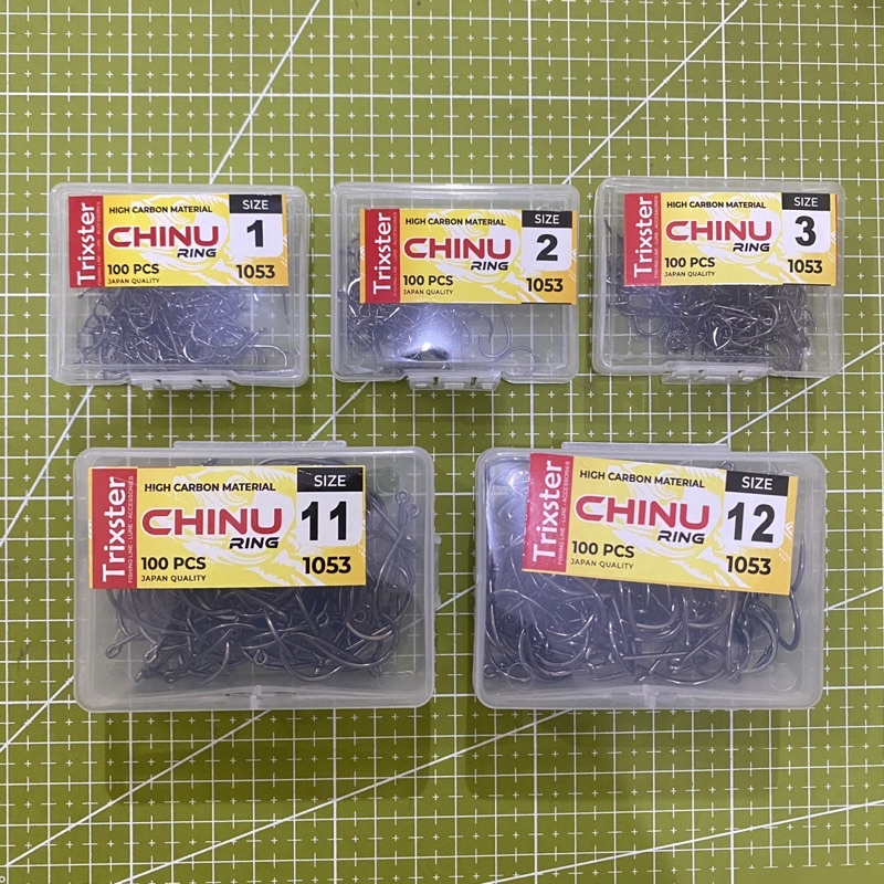 Jual Kail Pancing Chinu 1053 Kotakan Trixster isi 100 pcs | Shopee Indonesia