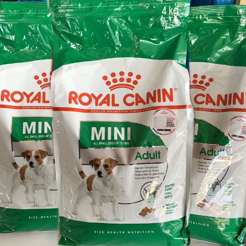 Jual ROYAL CANIN MINI ADULT 4KG 4 KG FRESHPACK BUAT ANJING RAS MINI ...