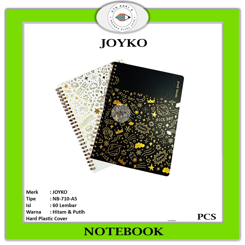 Jual JOYKO - Notebook NB-710 Space Travel - Buku Catatan Bergaris - Pcs ...