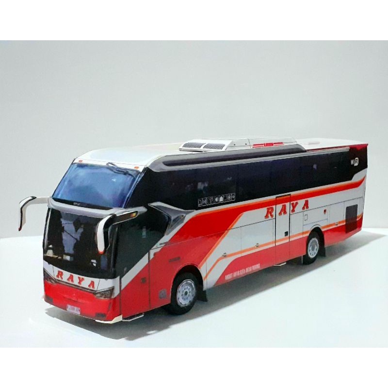 Jual Miniatur Papercraft Bus RAYA .SR2 | Shopee Indonesia