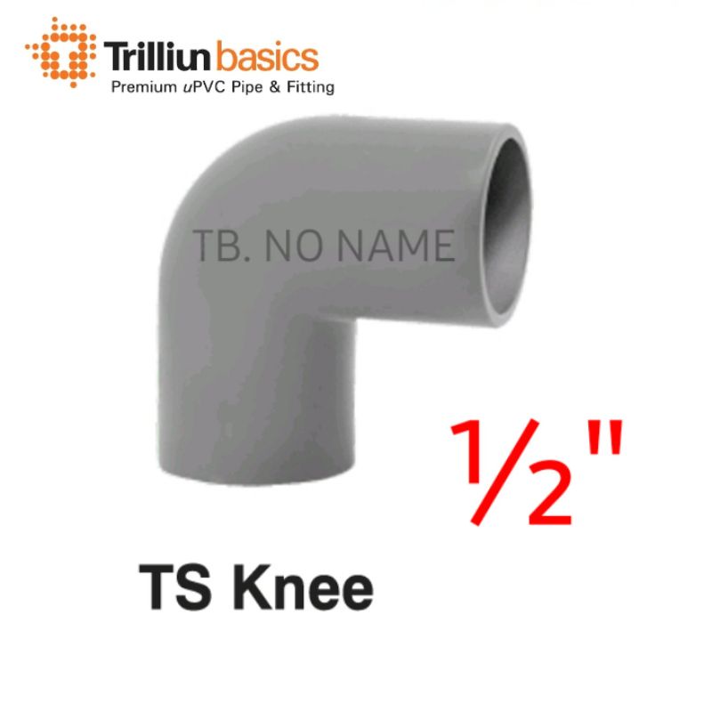 Jual EL PIPA 1/2'' INCH KENI KNEE KNIE ELBOW SAMBUNGAN L ½" FITING PIPA PVC TRILLIUN TS | Shopee ...