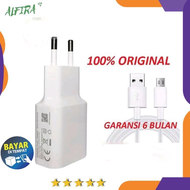 Jual Charger For Xiaomi Note 5 Note 5 Pro 4x 4a 5a 5 plus 6a 6 pro SUPPORT SEMUA HP XIAOMI MICRO ...