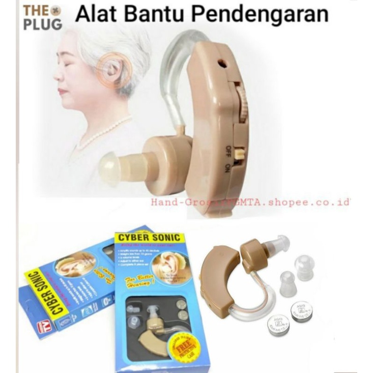 Jual Alat Bantu Dengar Pendengaran Telinga Orang Tua Hearing Aid Wireless Tanpa Kabel | Shopee ...