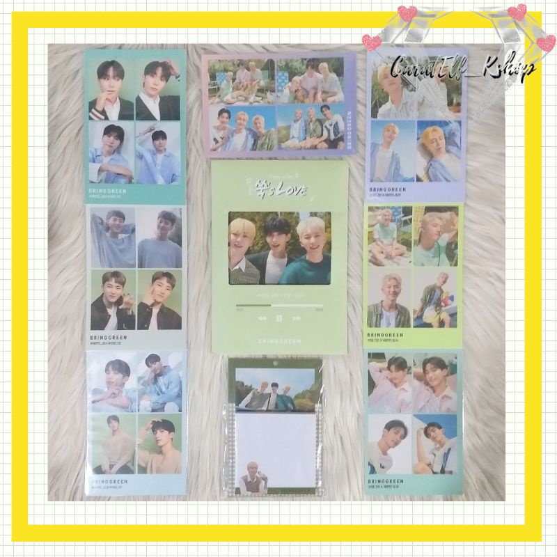 Jual BRING GREEN X SEVENTEEN BSS SPECIAL EDITION POSTCARD PHOTO STICKER ...