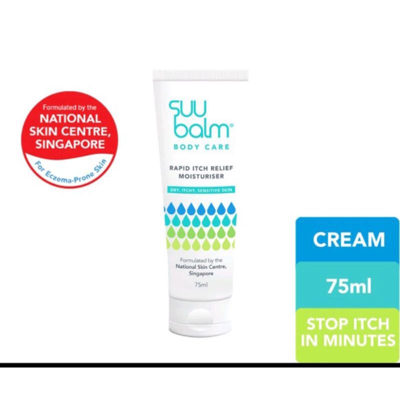 Jual Suu balm rapid itch relief moisturizer/body lotion/atopik/eczema ...