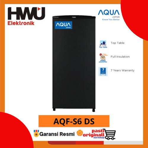 Jual AQUA UPRIGHT FREEZER ONE DOOR AQF-S6 ( DS ) | Shopee Indonesia