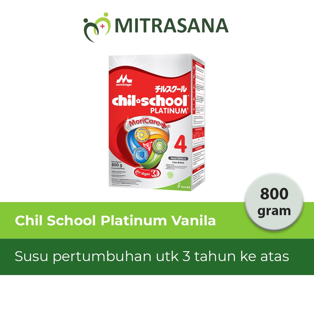 Jual Chil School Platinum Moricare Vanila - 800 gr - Membantu Memenuhi ...