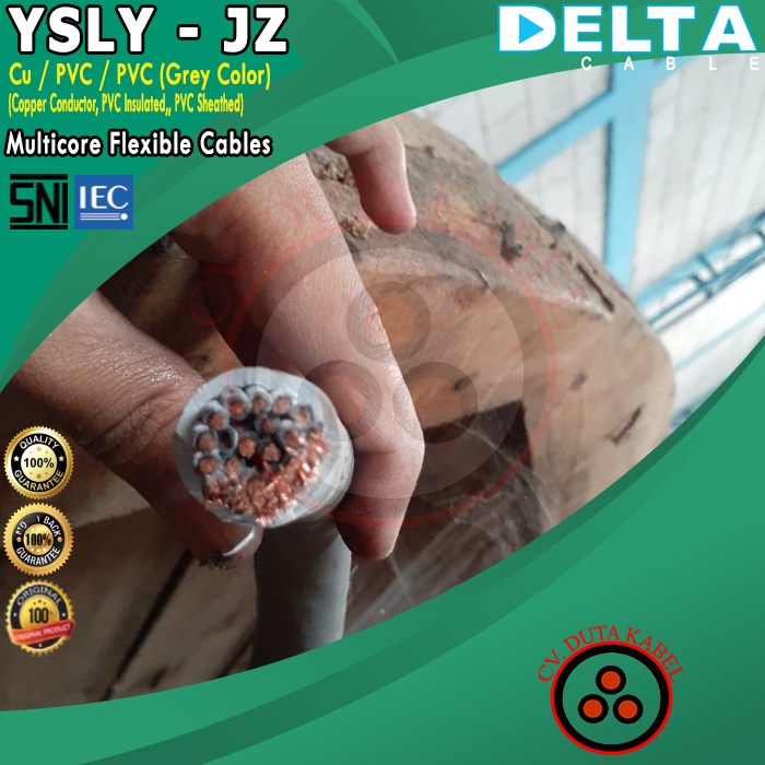 Jual Kabel YSLY-JZ 24x0,5 mm2 DELTA /24x0,5mm2/24x0.5 mm2/24x0.5mm2 /24 ...