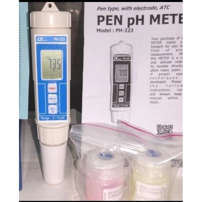 Jual Lutron PH-223 Pen pH Meter | Shopee Indonesia