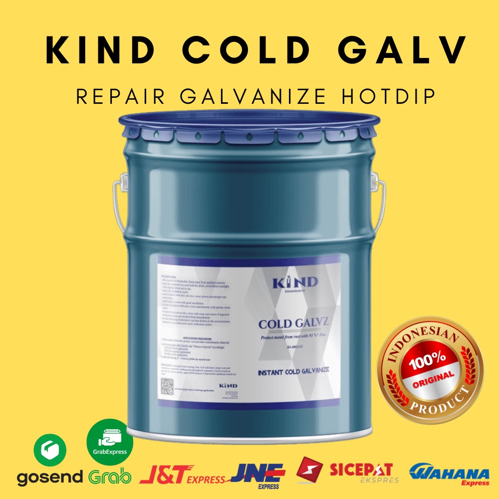 Jual Cat Alternative Repair Hotdip - KIND Cold Galvanize (@20Kg ...
