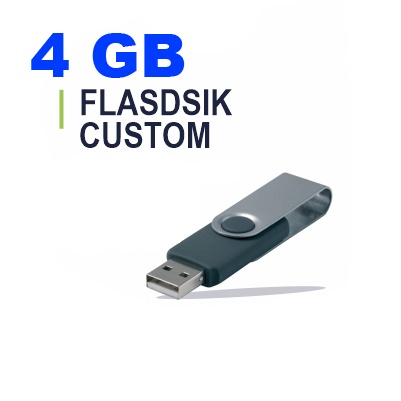 Jual Souvenir USB Flashdisk Promosi Swivel 4GB Flash Disk | Shopee ...