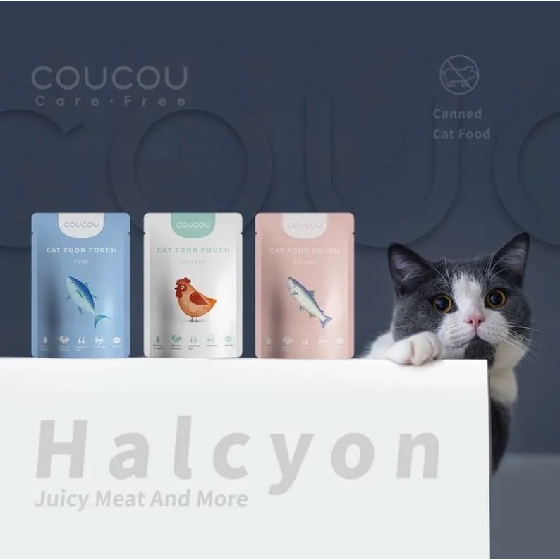 Jual Coucou Cou Cou Pouch 85gr Cat Wet Food Makanan Basah Kucing 85 Gr ...